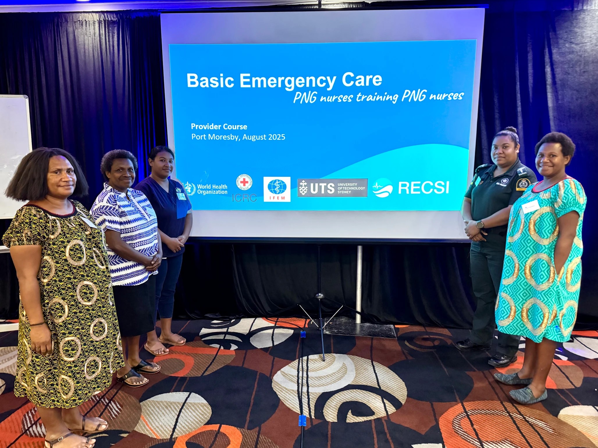 PNG Delivers Historic Emergency Care Training By Nurses, For Nurses
